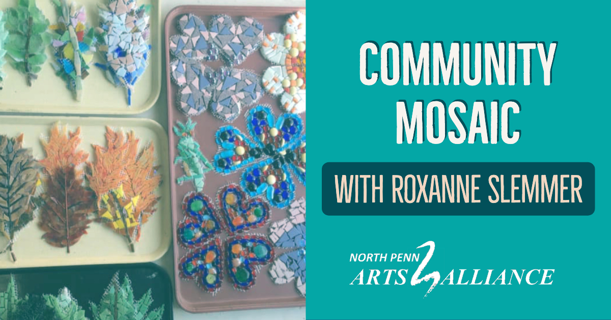 Hands-on community tile project with Mosaic Artist Roxanne Slemmer: Oct ...